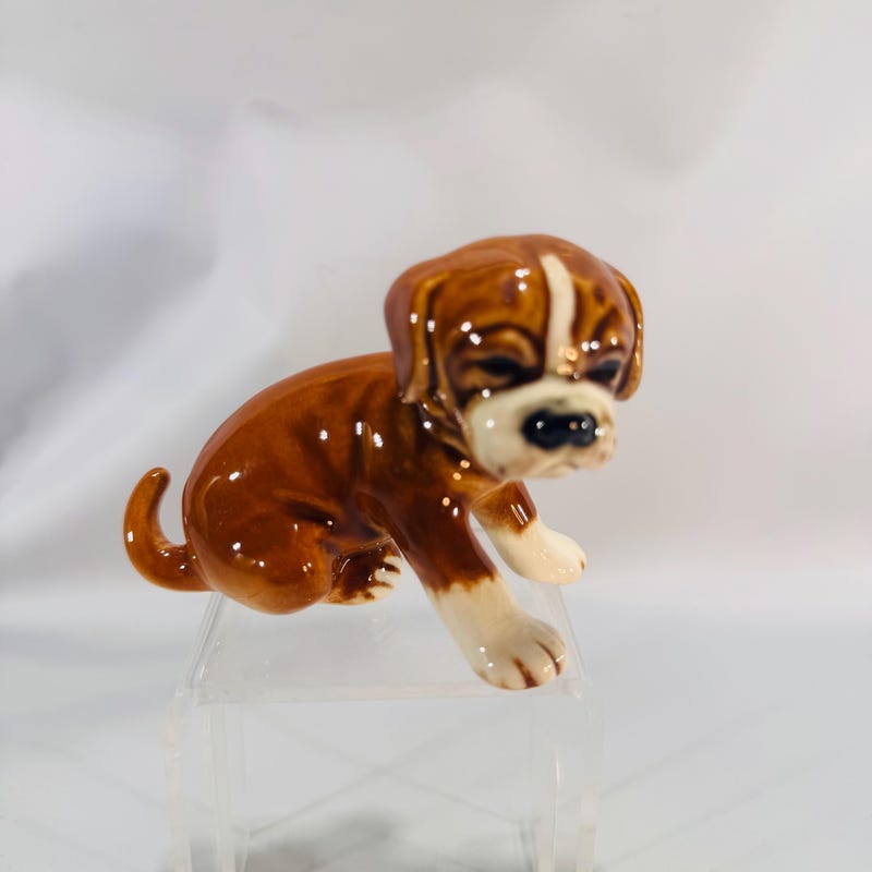 Boxer Figurine German - Etsy