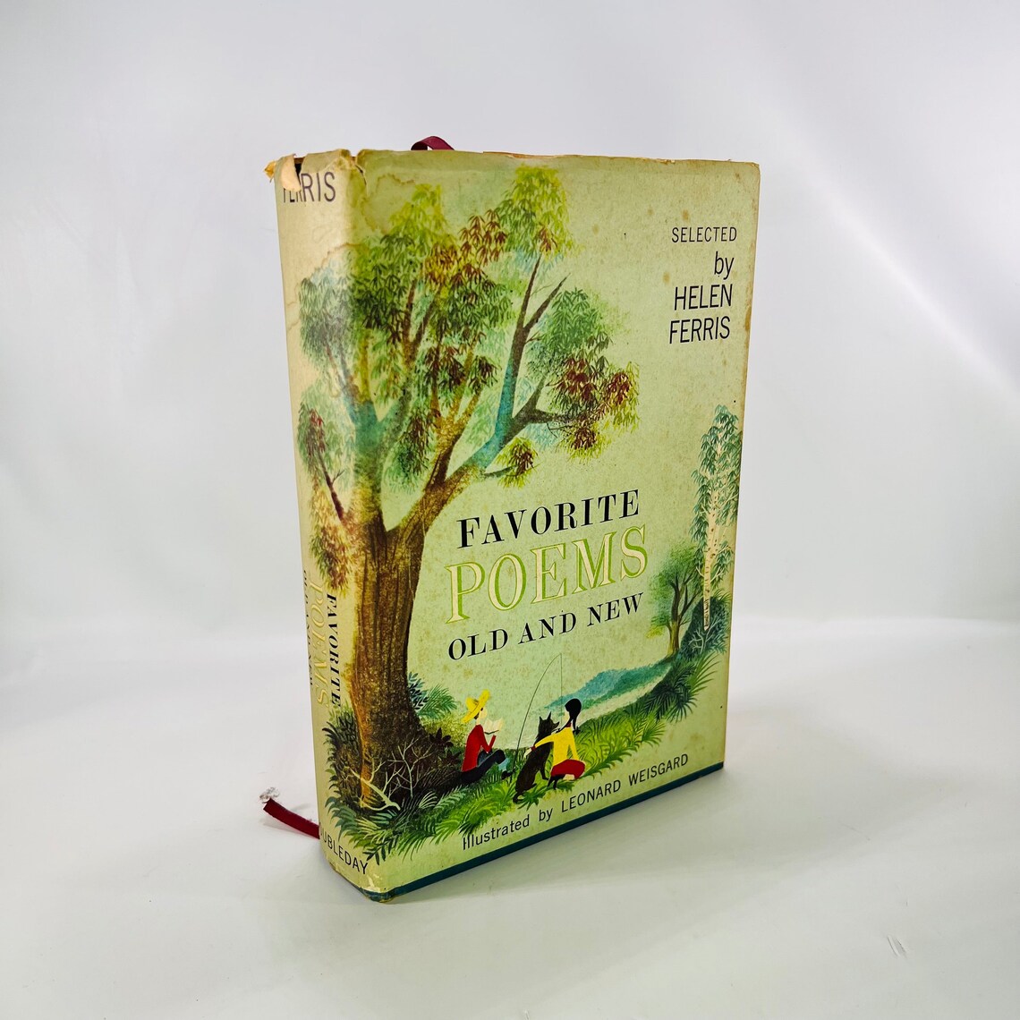 Favorite Poems Old New Selected by Helen Ferris 1957 Double Day Co ...