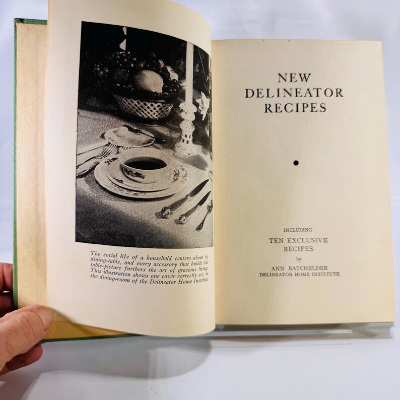 New Delineator Recipes (1939) – Vintage Cookbook, Ann Batchelder ...