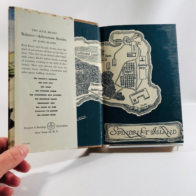 The Lost City by John Blaine 1947 Book 2 in the Rick Brant Electronic ...