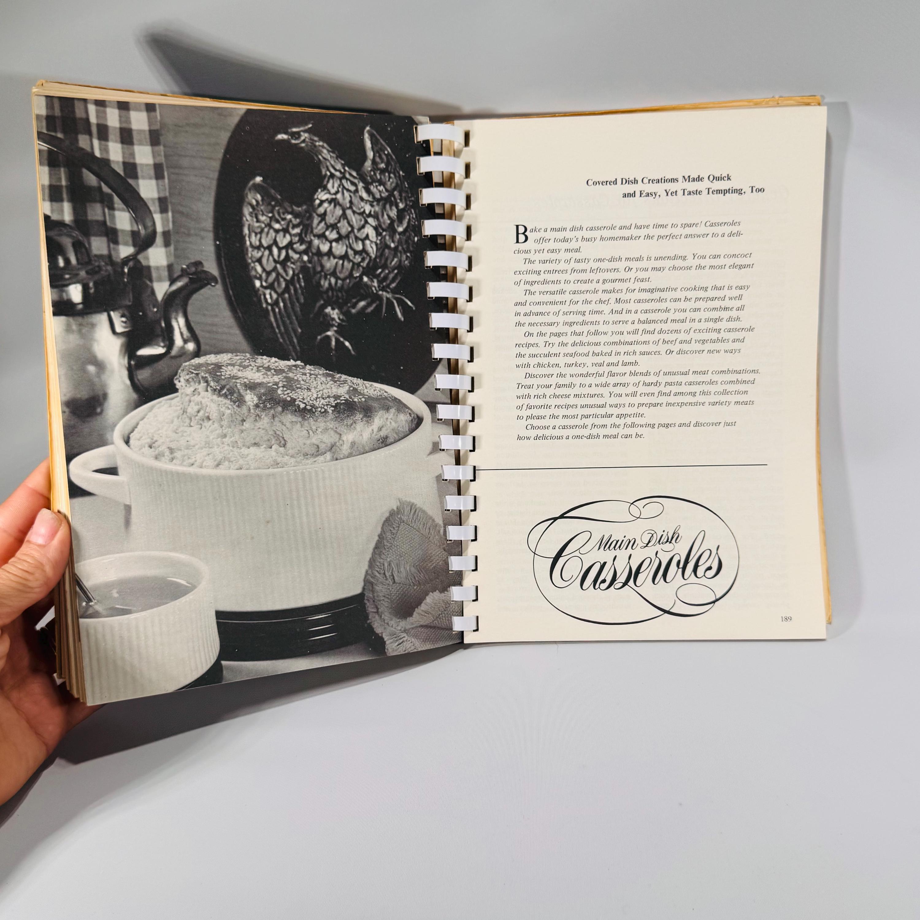 Vintage 1970 Home Economics Teachers Cookbook | 900 Recipes | Spiral ...