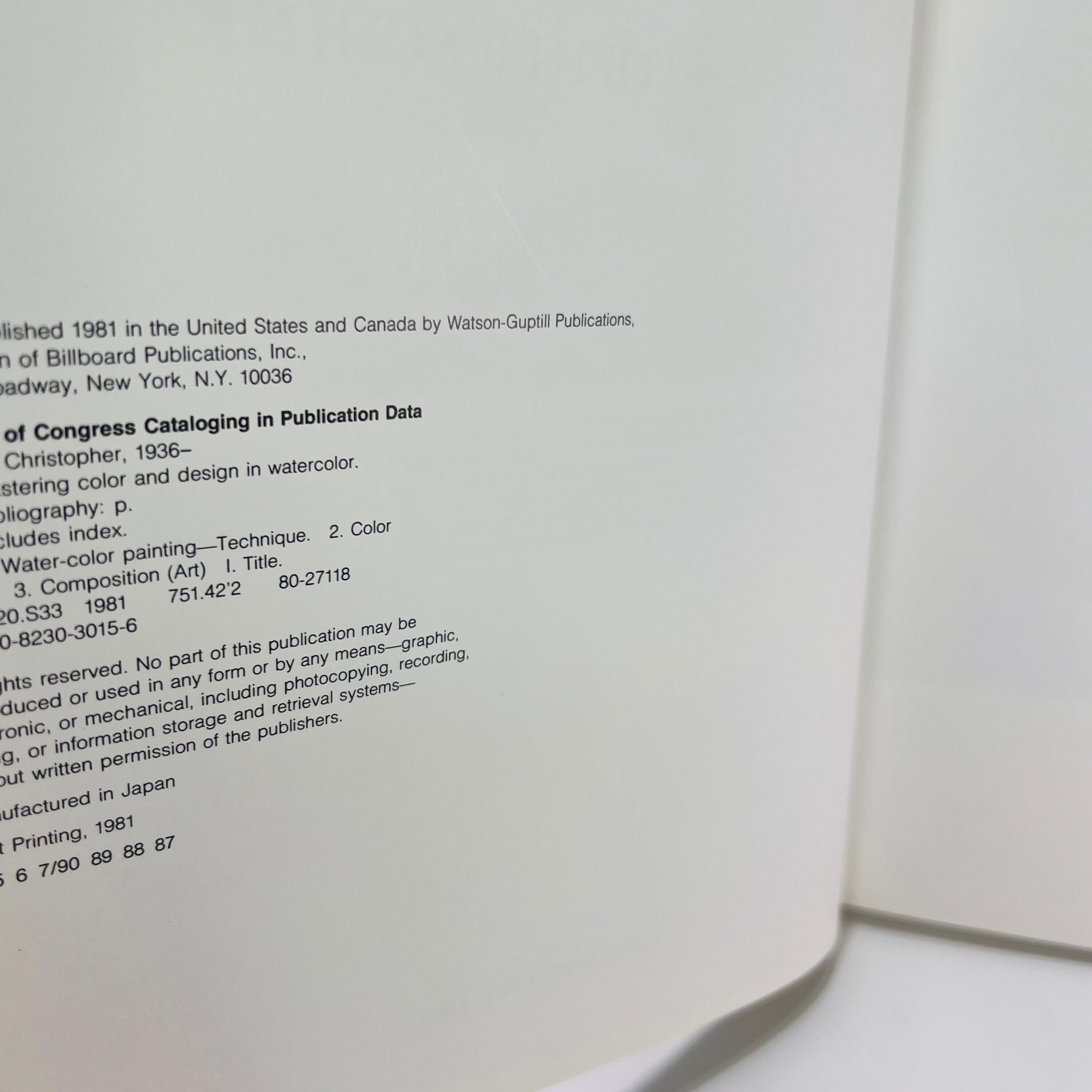 Dominar el color y el diseño en acuarela por Christopher 1981 Schink ...