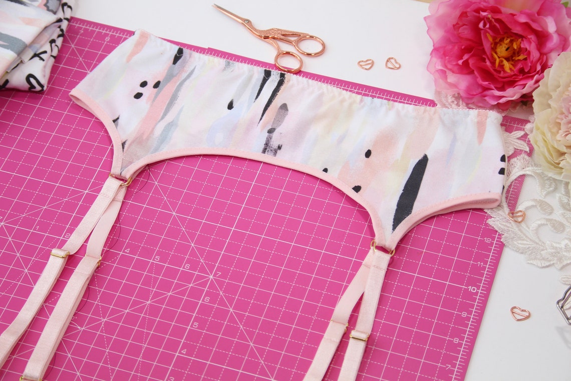 Renee Garter Belt Sewing Pattern - PDF Instant Download - Evie La Luve ...