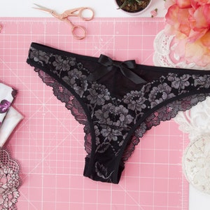 Arielle Tanga Panties Sewing Pattern PDF Instant Download - Evie La ...
