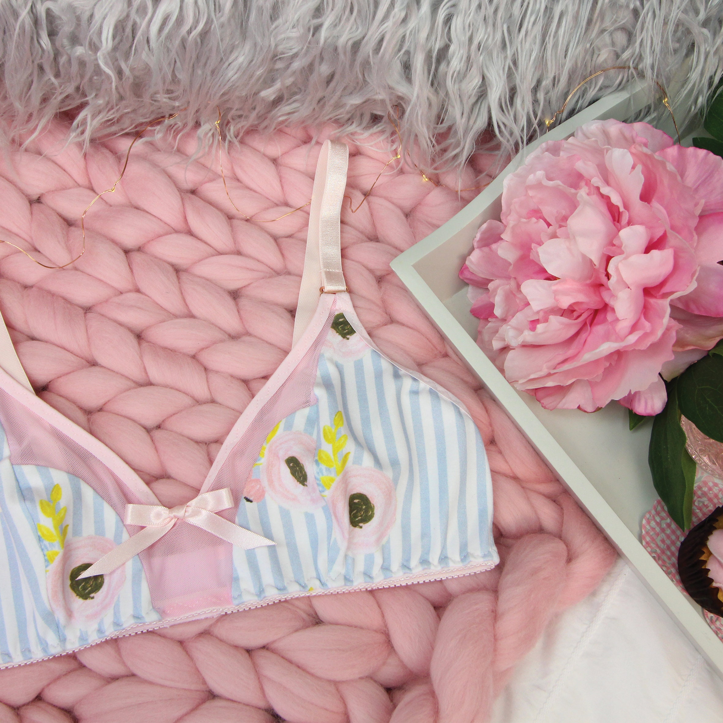 Darcey Soft Bra Sewing Pattern PDF Instant Download Evie - Etsy UK