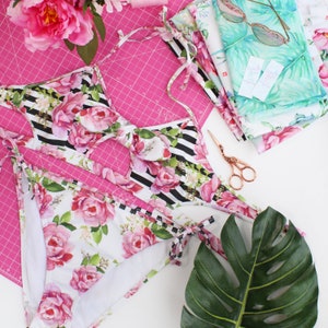 Summer Bikini Swimwear Sewing Pattern - PDF Instant Download - Evie La ...
