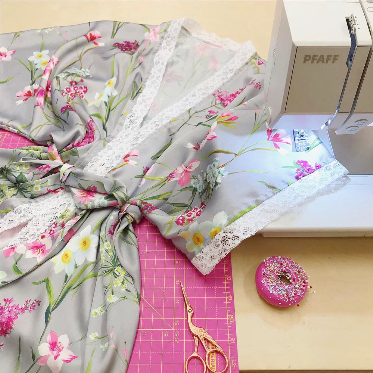 Shirley Gown Lingerie Sewing Pattern - PDF Instant Download - Evie La ...