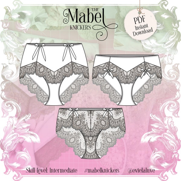 Knickers Pattern - Etsy