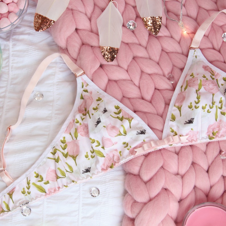 Darcey Soft Bra Sewing Pattern PDF Instant Download Evie - Etsy Israel