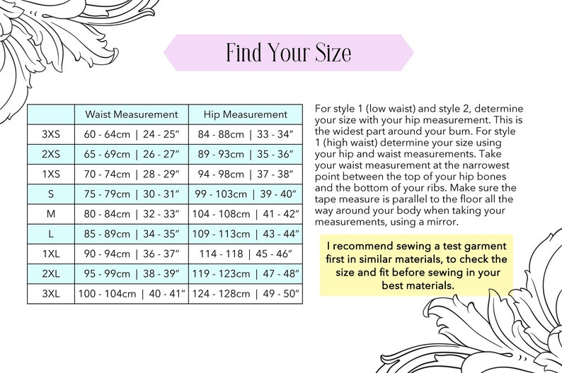 Mabel Knickers Sewing Pattern PDF Instant Download Evie La - Etsy