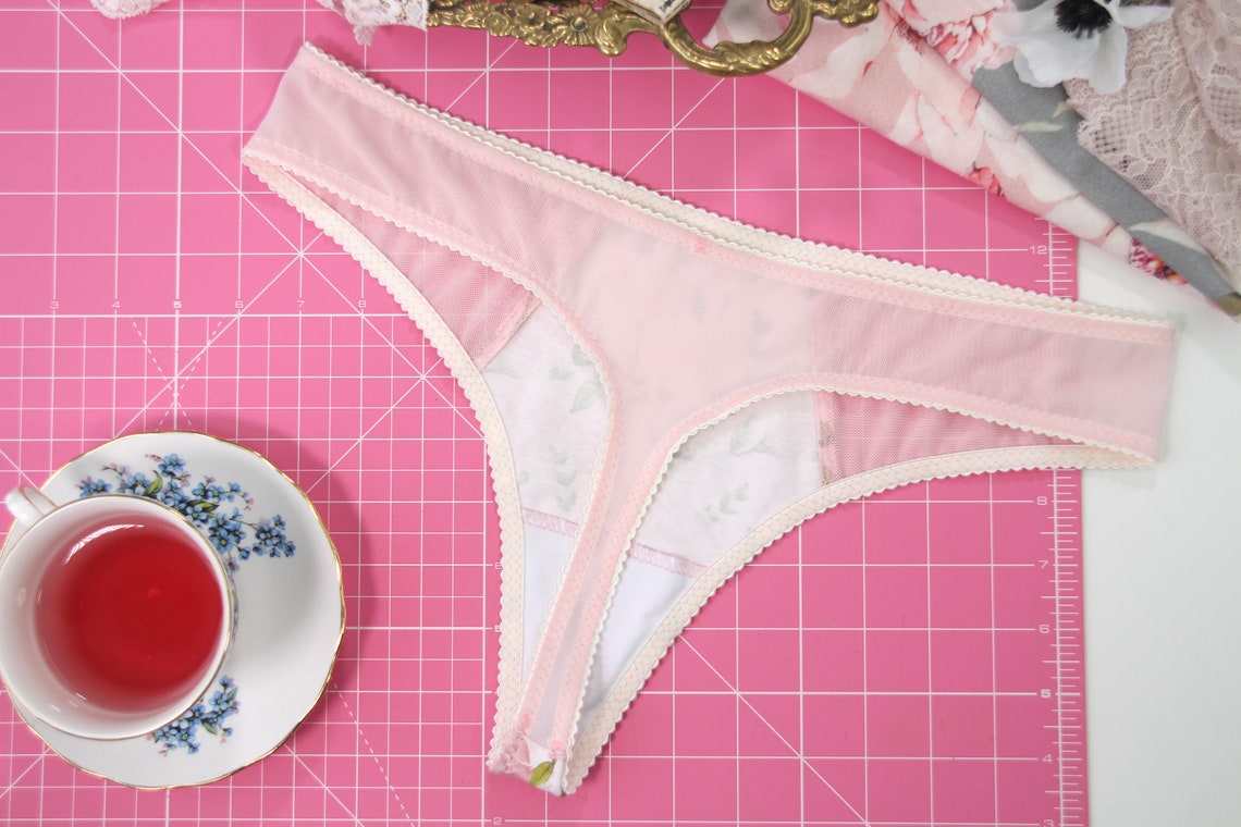 Lyla Thong Lingerie Sewing Pattern PDF Instant Download - Etsy