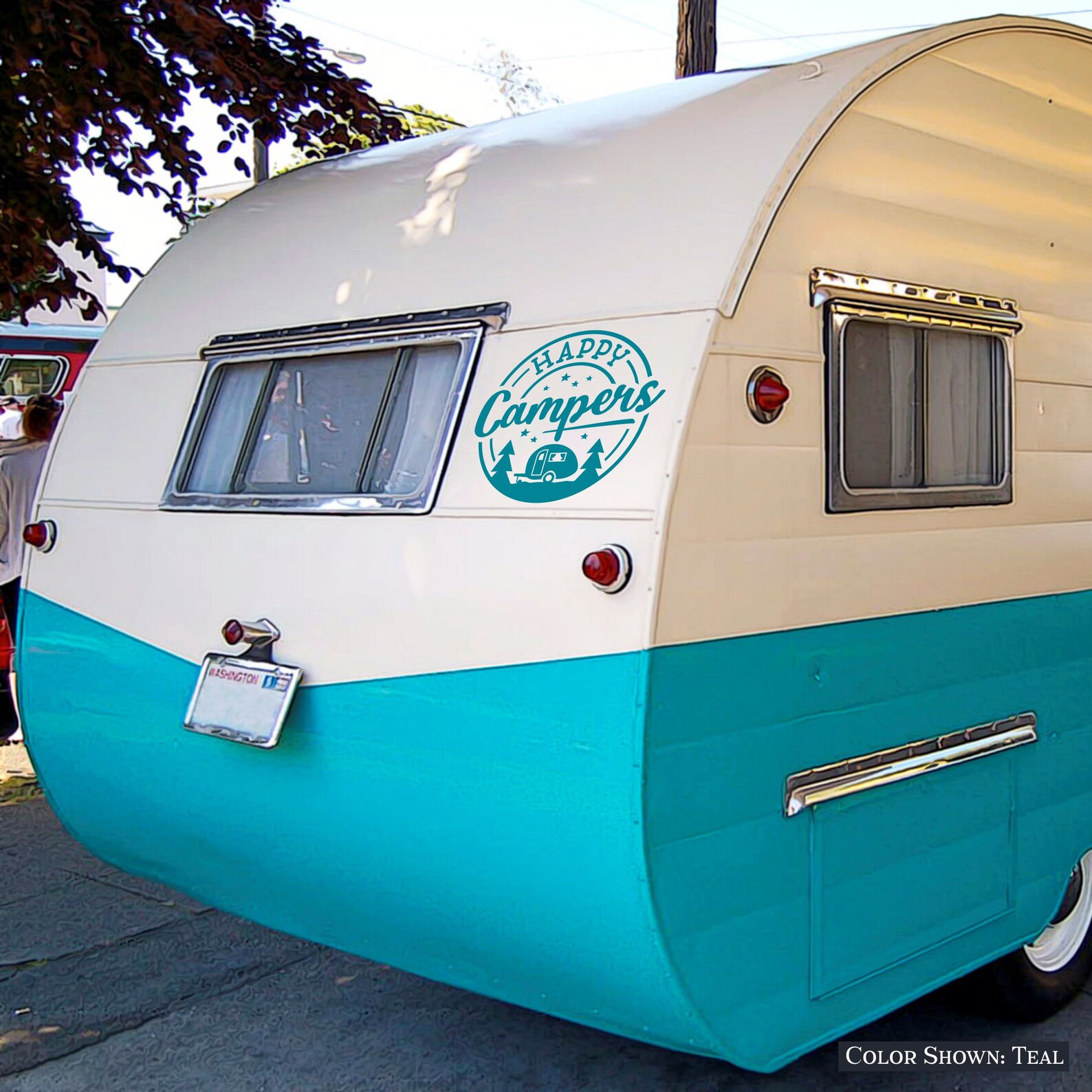 HAPPY Campers,travel Trailer,camper Decal,vehicle Decals,rv Decal,truck ...