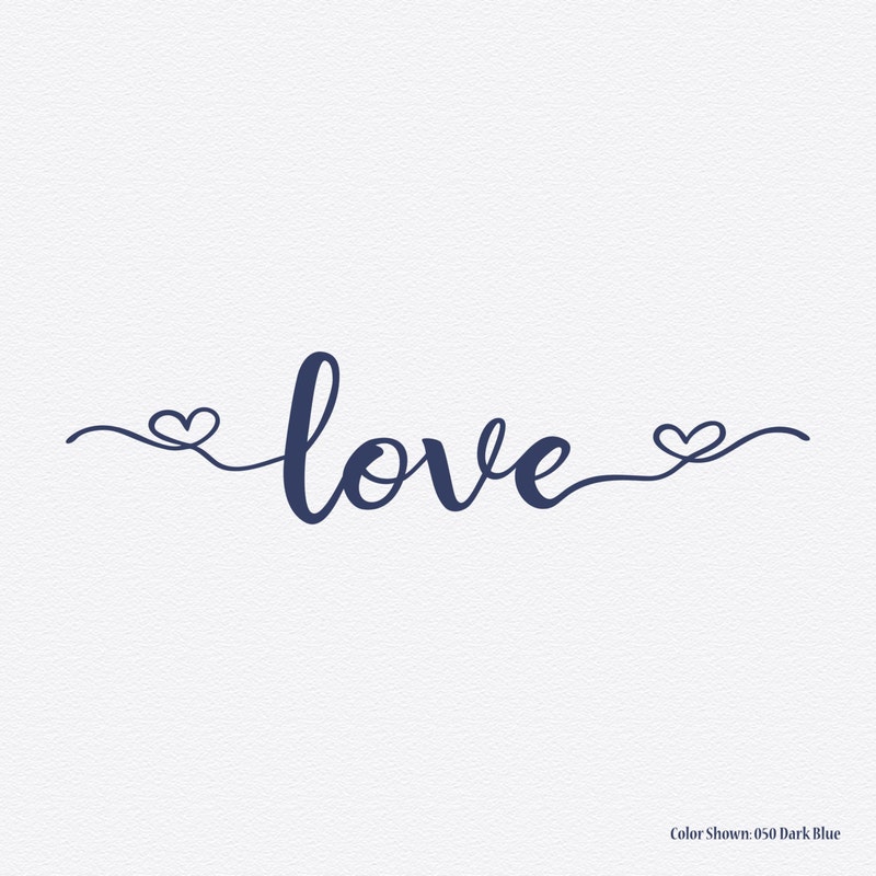 Love Wall Decal - Etsy