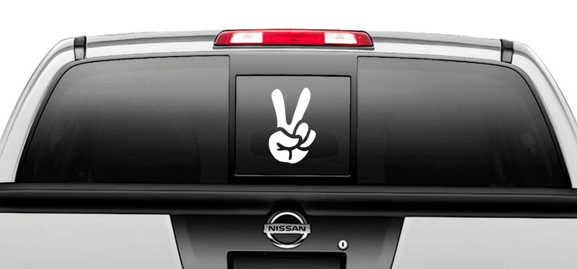 PEACE Vehicle Decals Truck Decals Car Decals Laptop - Etsy