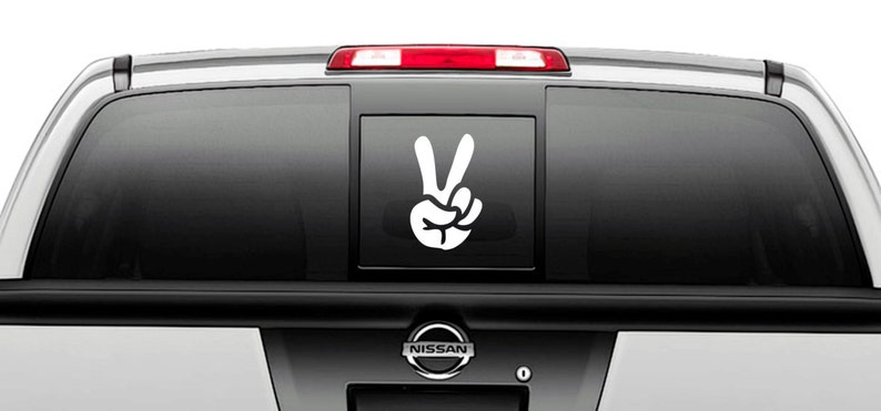 PEACE, Vehicle Decals, Truck Decals, Car Decals, Laptop Stickers ...