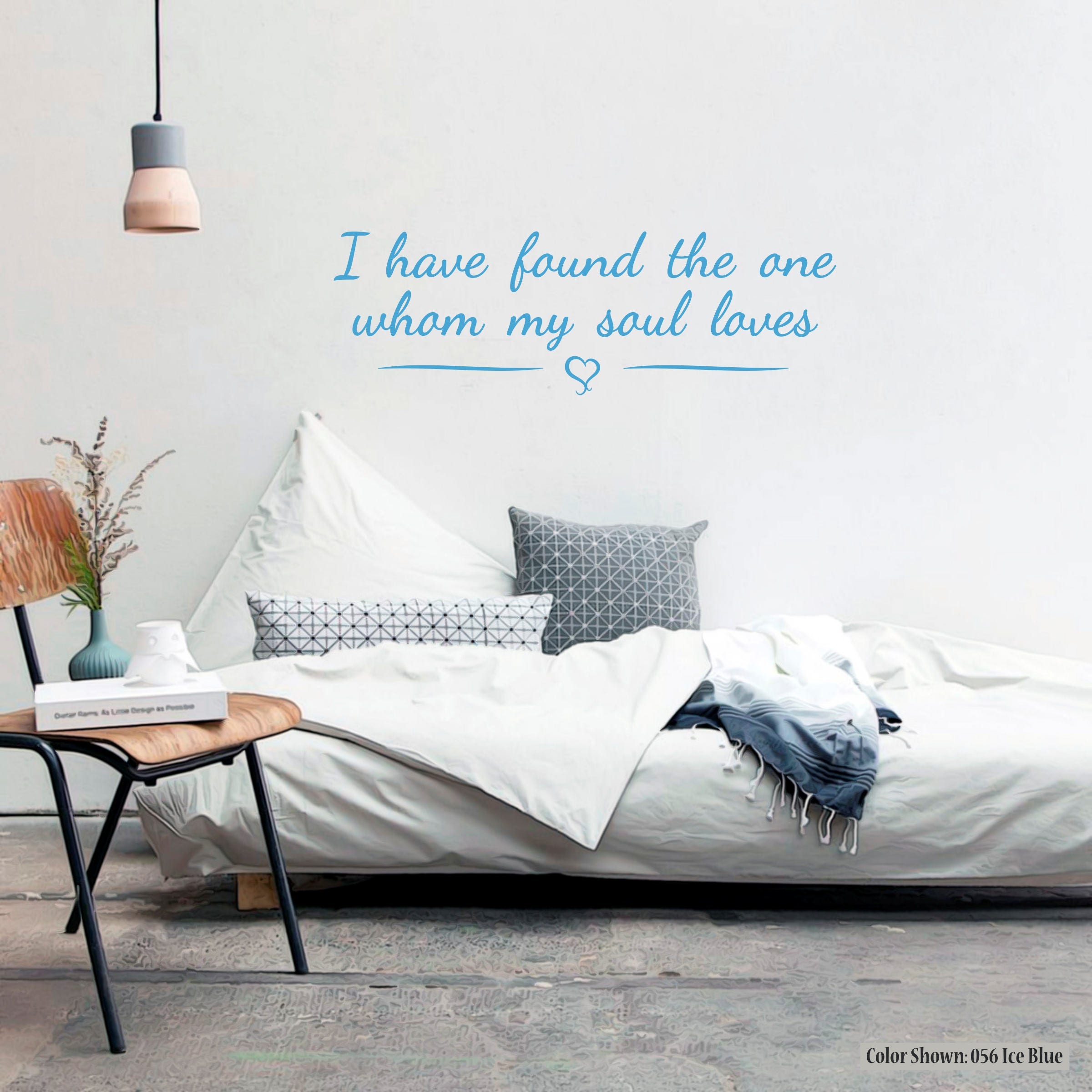 I Have Found the One, Song of Solomon 3v4, Religious Wall Decal, Vinyl ...