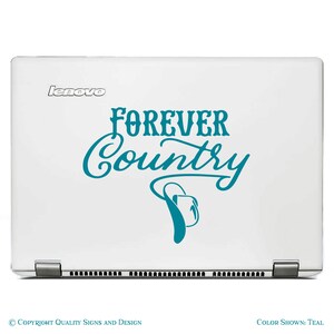 FOREVER Country,truck Decals,car Decal,cowgirl,cowboy,cowboy Hat ...
