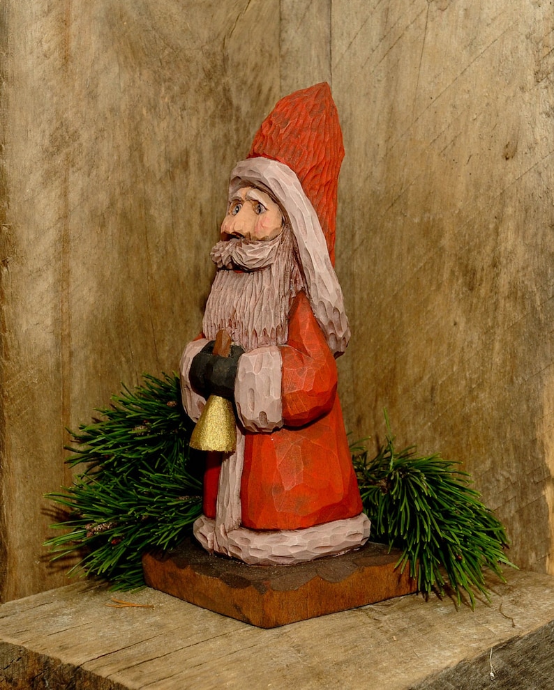 Bell Santa - Etsy
