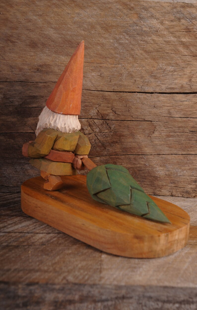 Working Gnome Carving 2 - Etsy