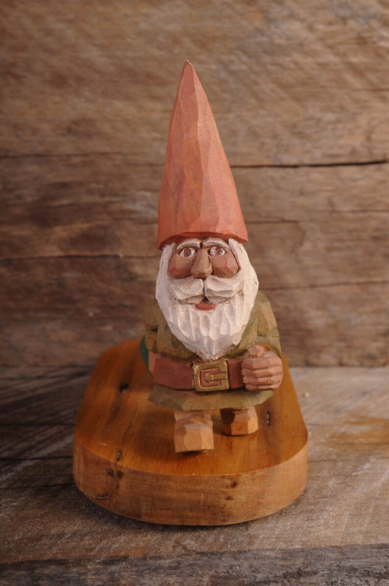 Working Gnome Carving 2 - Etsy