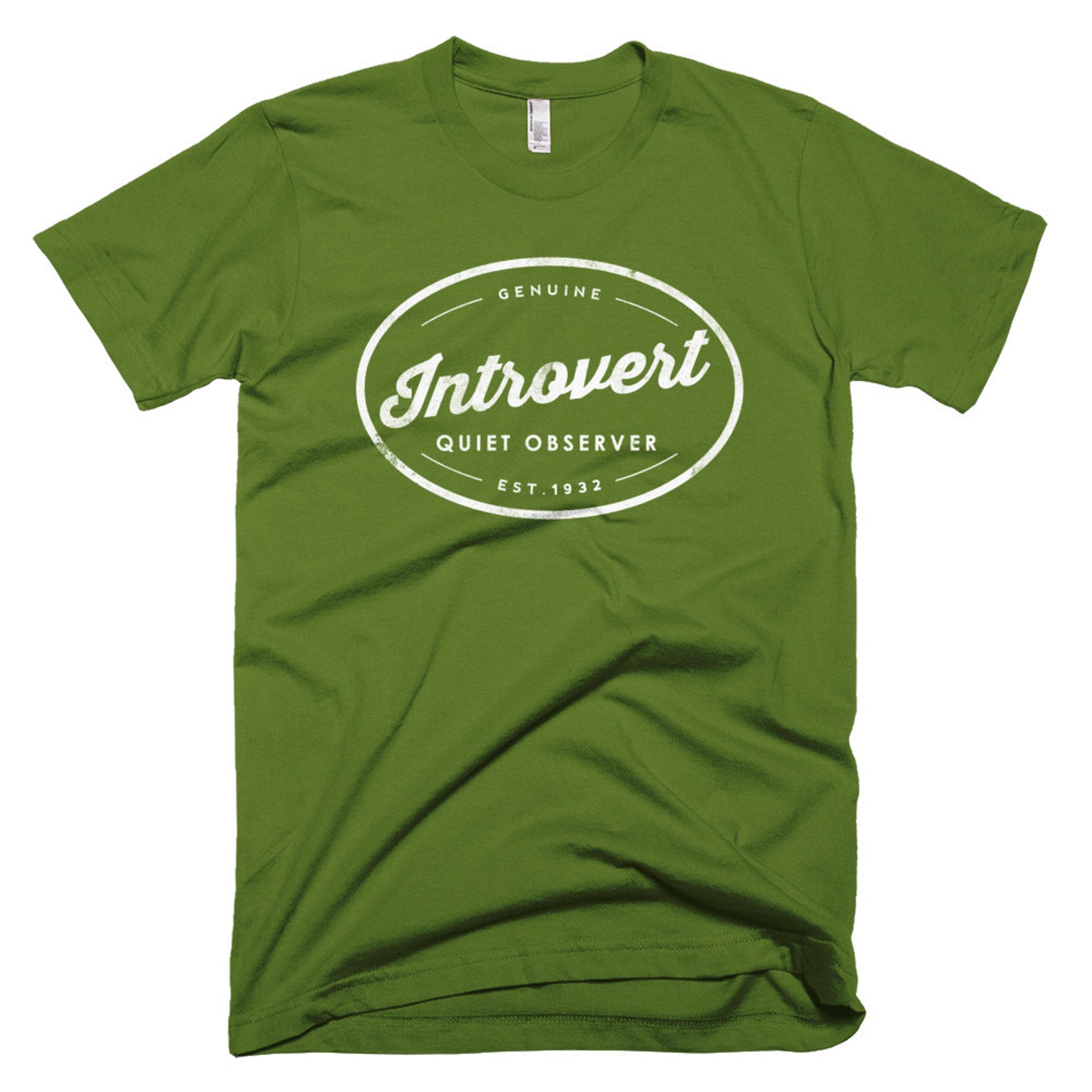 Introvert Shirt, Men's Introverts Tee, Gift for Guys, Introverted Shy ...