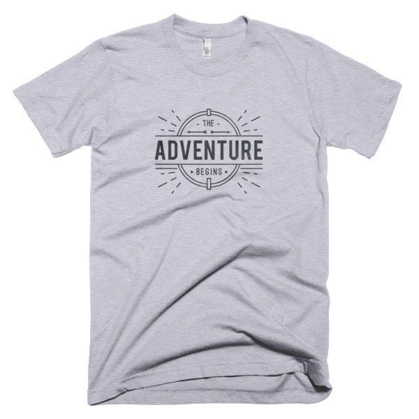 Adventure Shirt, Explorer Shirt, Outdoorsy TShirt, Vintage Logo T-Shirt ...