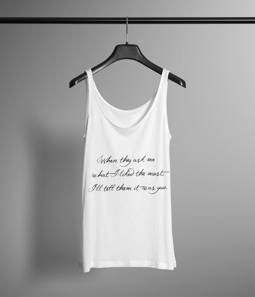 Quote Tanks - Literary Quote Shirt - Bookworm Gift - Movie Quote ...