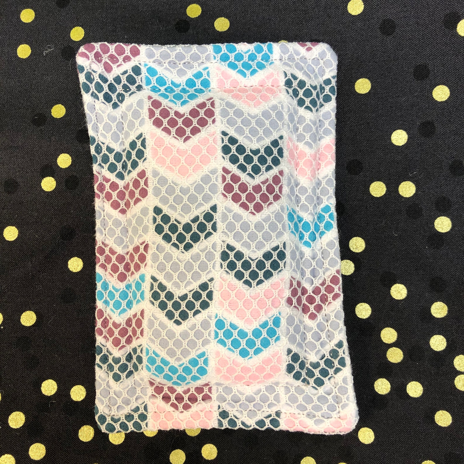 Reusable Kitchen Sponge With Scrubber & Chevron Design on Both | Etsy