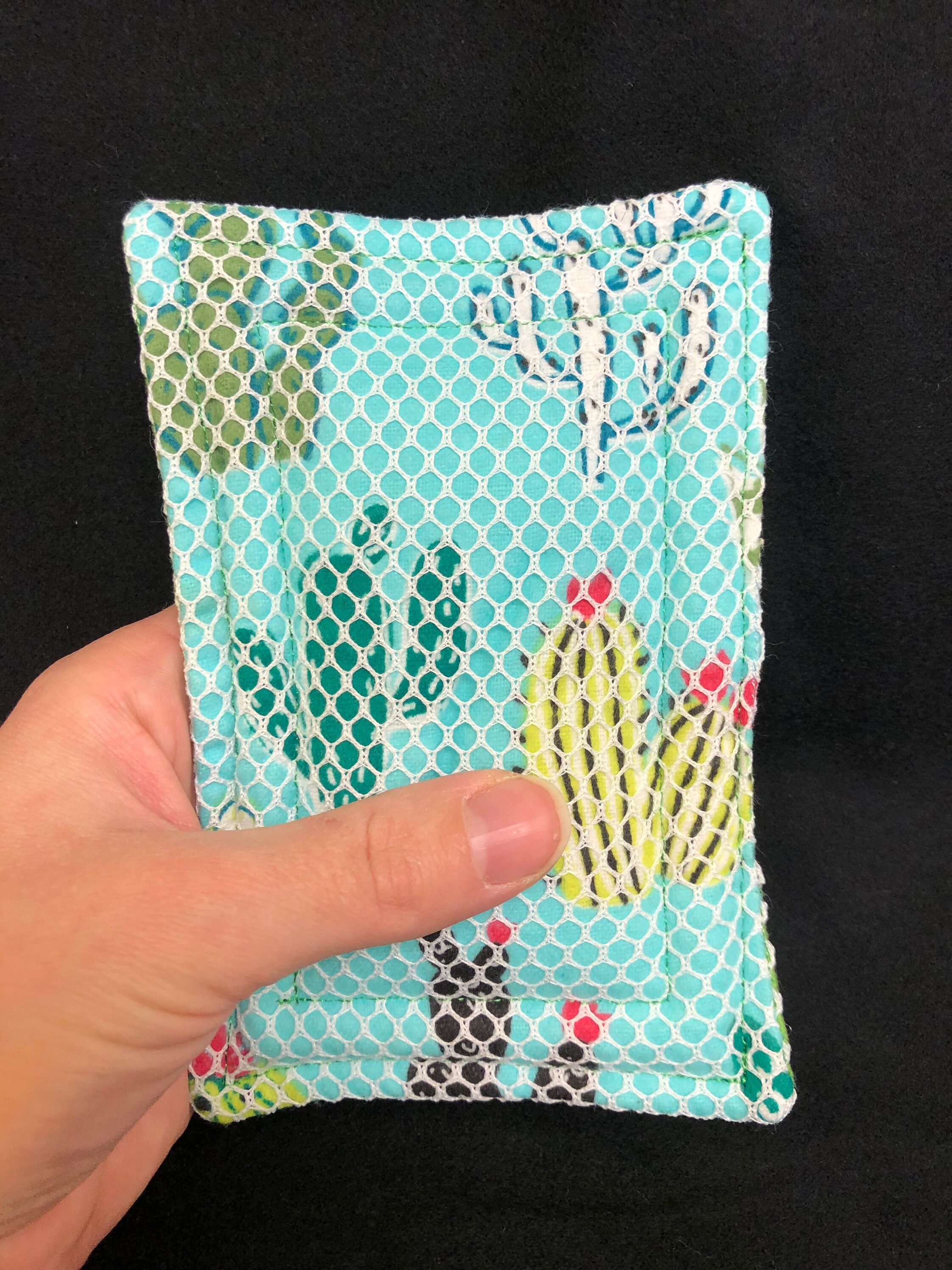 Cactus Teal Reusable Kitchen Sponge / Design Your Sponge / - Etsy