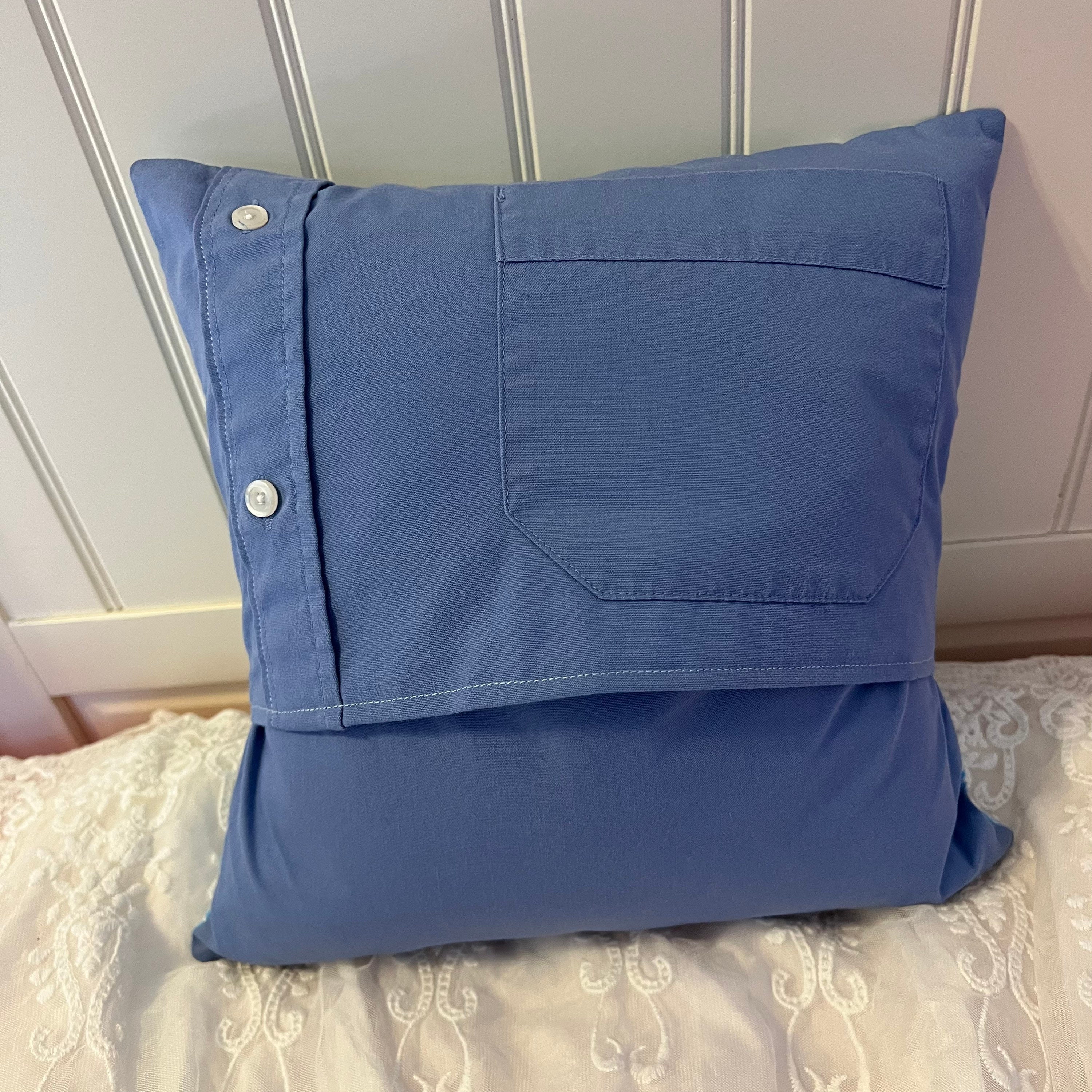 Custom Clothing Keepsake Pillow: Memory Patchwork Design - Etsy