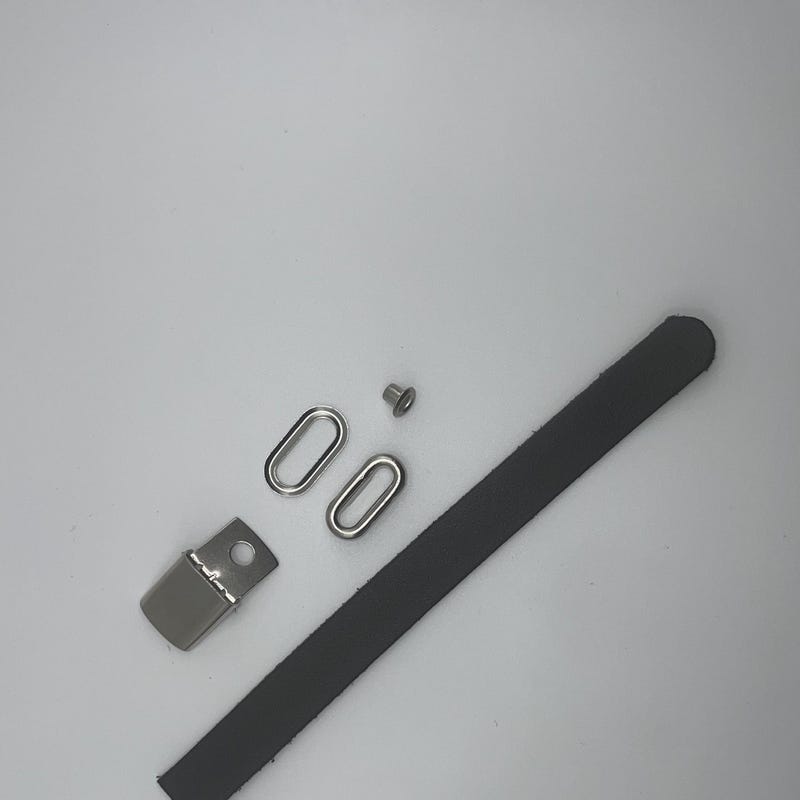 Silver Leather Panel - Etsy