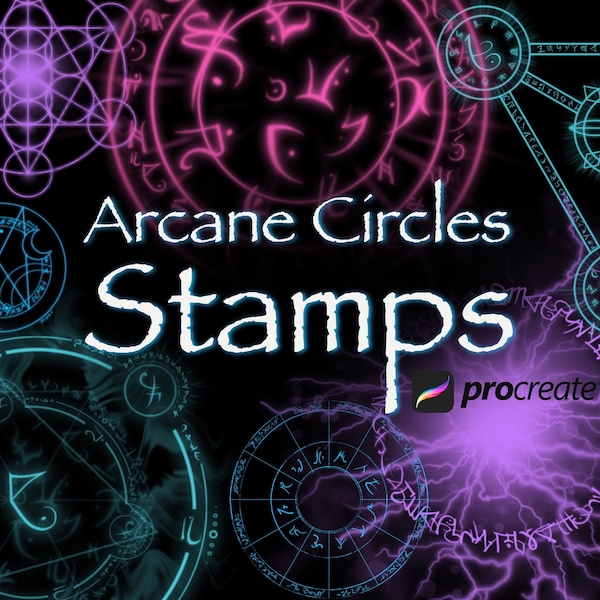 Arcane Stamps Procreate - Etsy