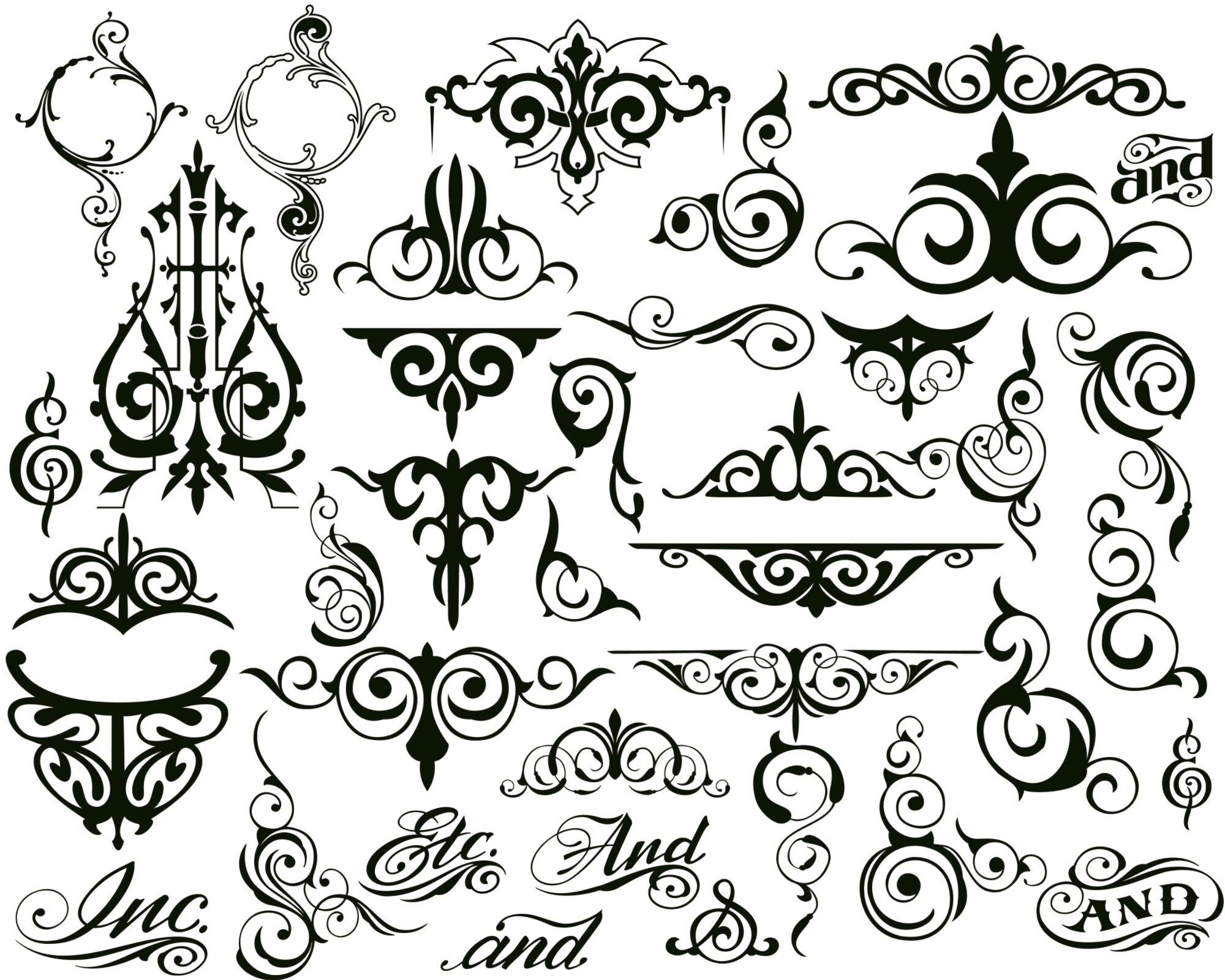 175 Procreate Ornaments Procreate Brushes Stencil Tattoo - Etsy