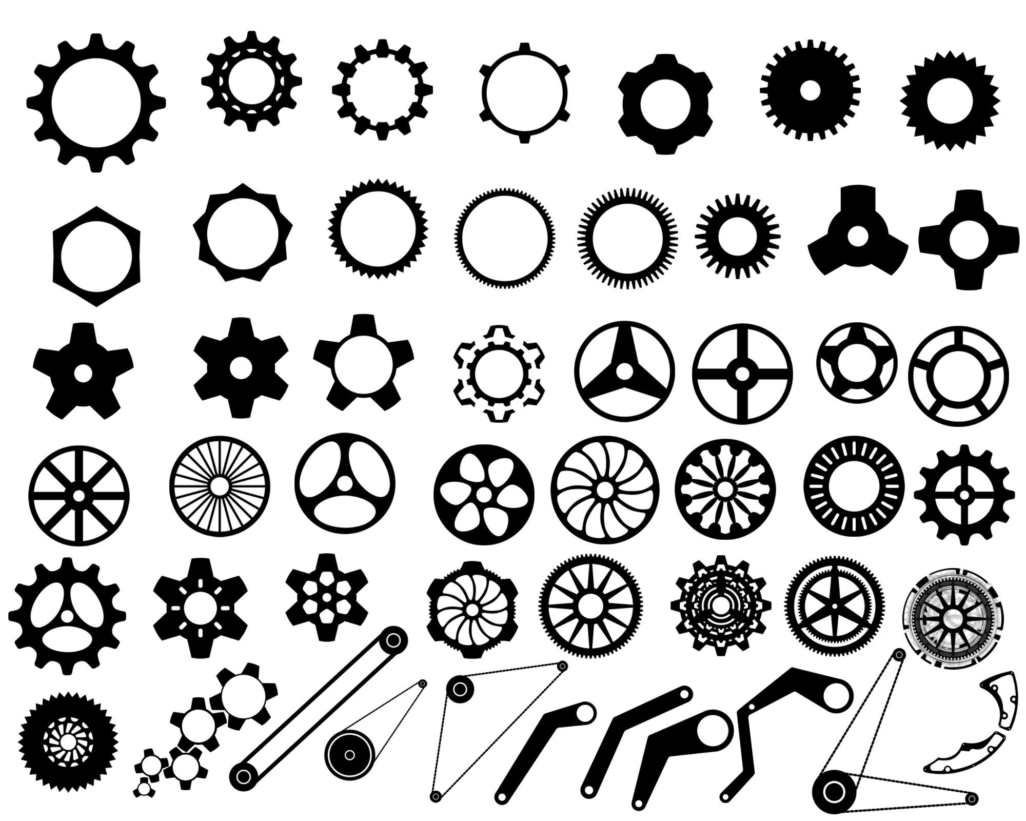 Procreate Clock Design Stamps, Clock Builder Procreate Brushes, DIY ...