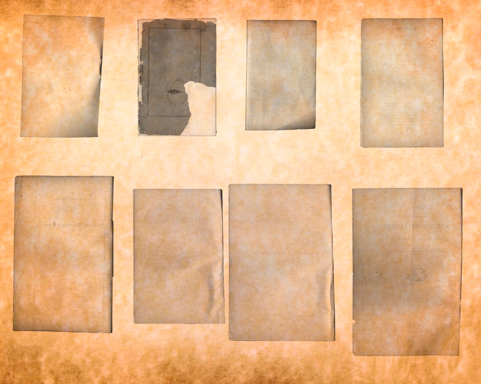 42 Procreate Antique Papers Vintage Map Procreate Stamps - Etsy