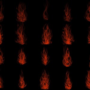40 Fire Procreate Brushes ,procreate Smoke Brushes, Procreate Fire ...