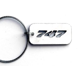 Delta/nwa B747 Fuselage Keychain N663US | Etsy