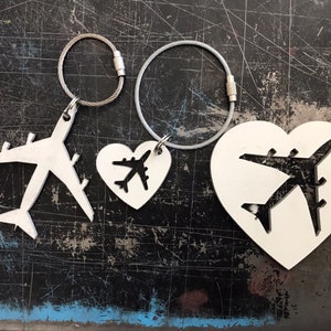 Boeing 747 Fuselage Keychain D-ABVC - Etsy