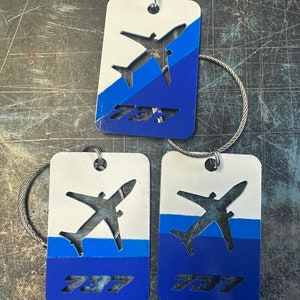 United Airlines Livery Airplane Skin Luggage Tags and Key Chains - Etsy