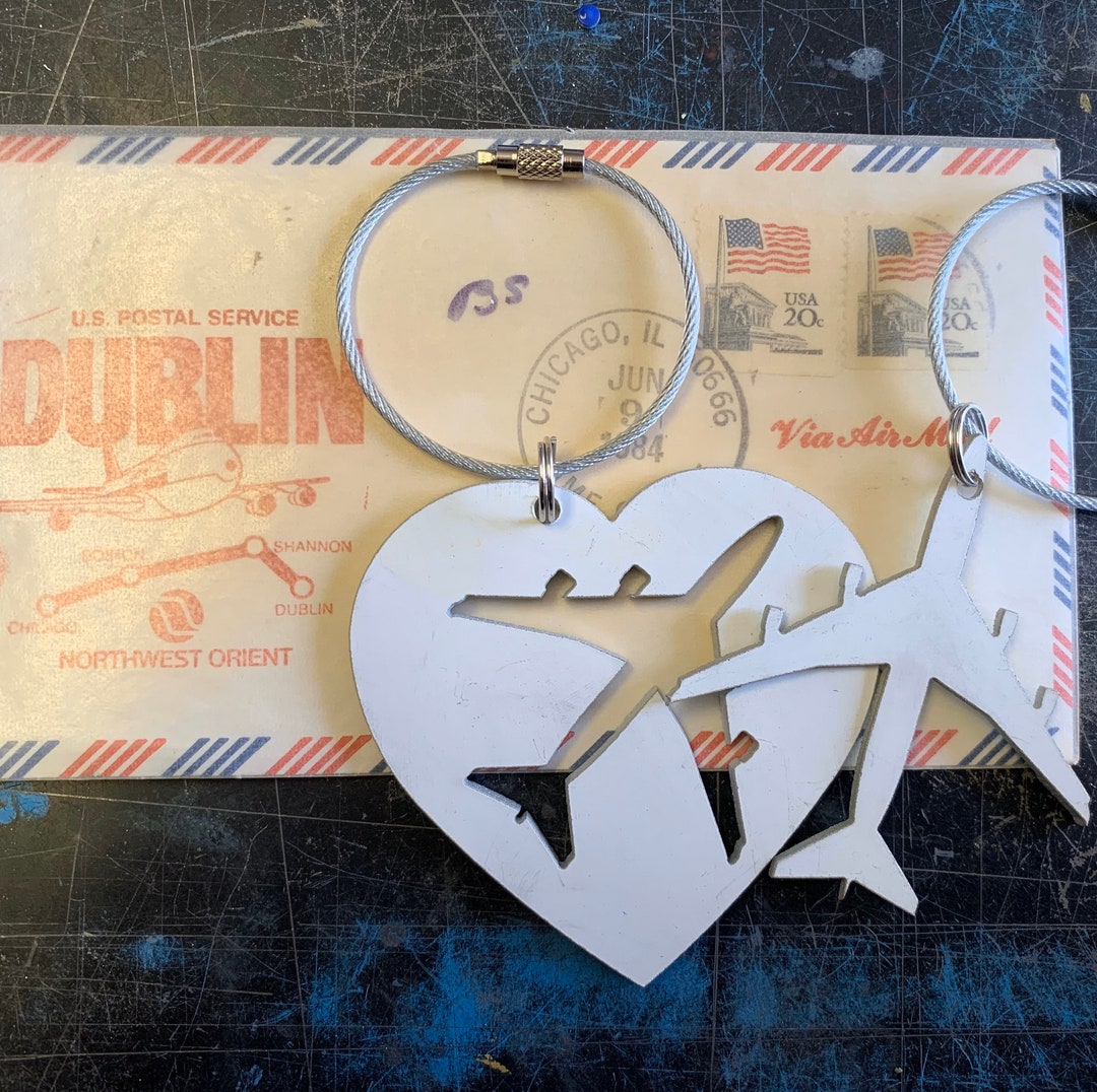 Boeing 747 Fuselage Keychain/luggage Tag Gift Set - Etsy