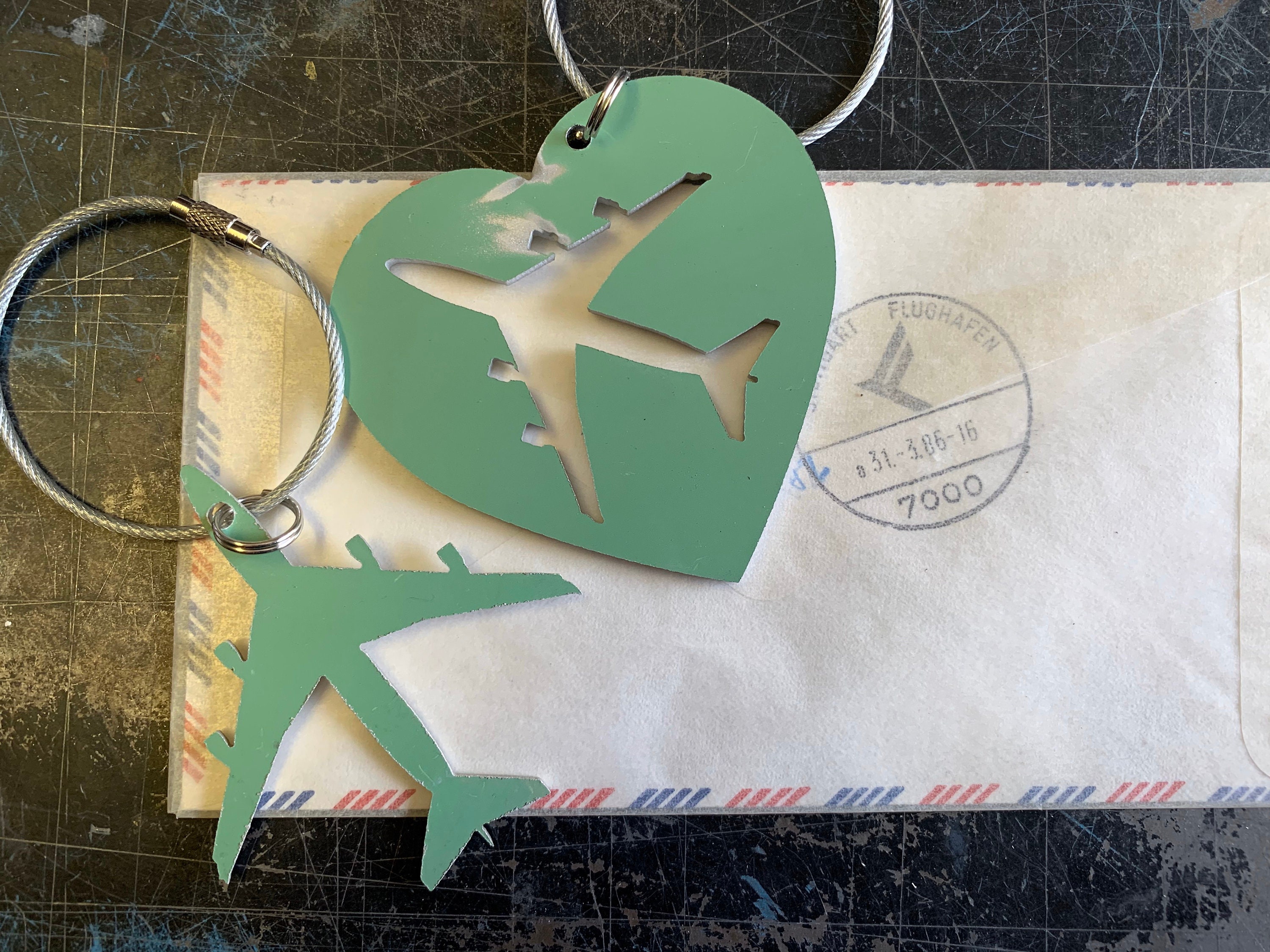 Boeing 747 Fuselage Keychain/luggage Tag Gift Set - Etsy