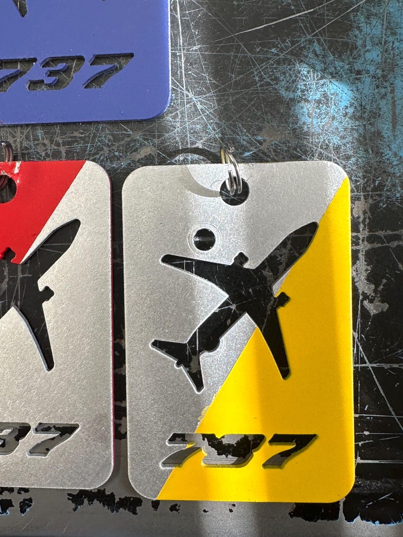 SWA B737 MAX 8 Luggage Tag N8720L - Etsy