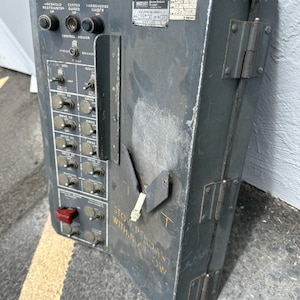 Retired Relay Control Box Assembly Western Gear Corp Cockpit Instrument ...