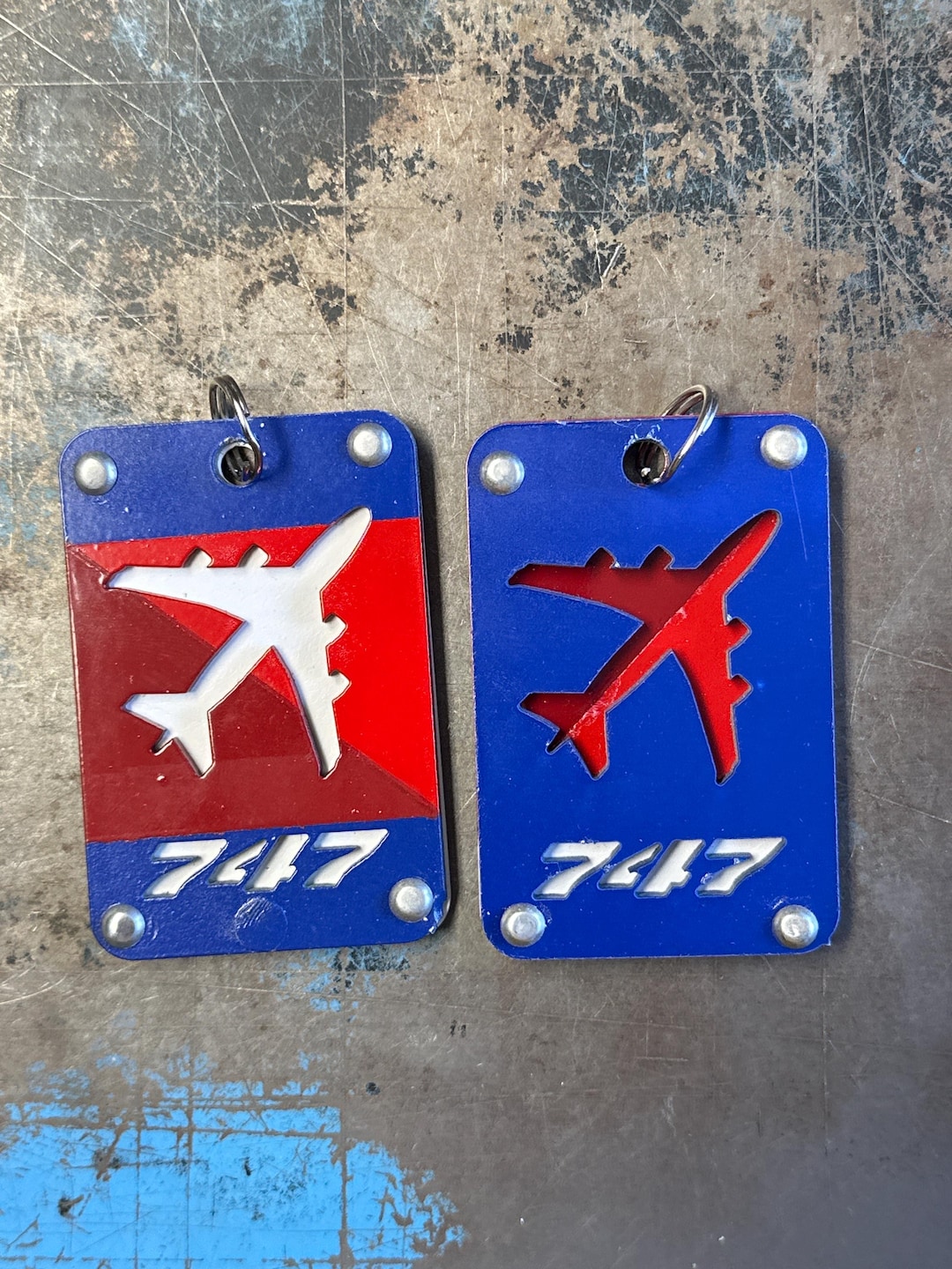 Delta Airlines 747 Skin Luggage Tags N663US - Etsy