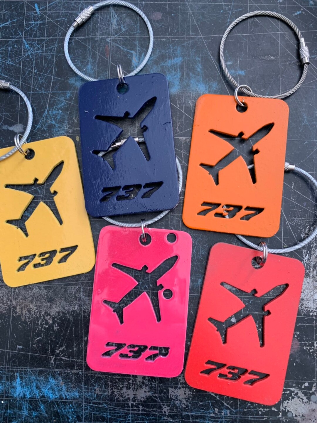 Boeing 737 Fuselage Skin Luggage Tag - Etsy