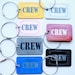 Crew Aluminum Luggage Tag - Etsy