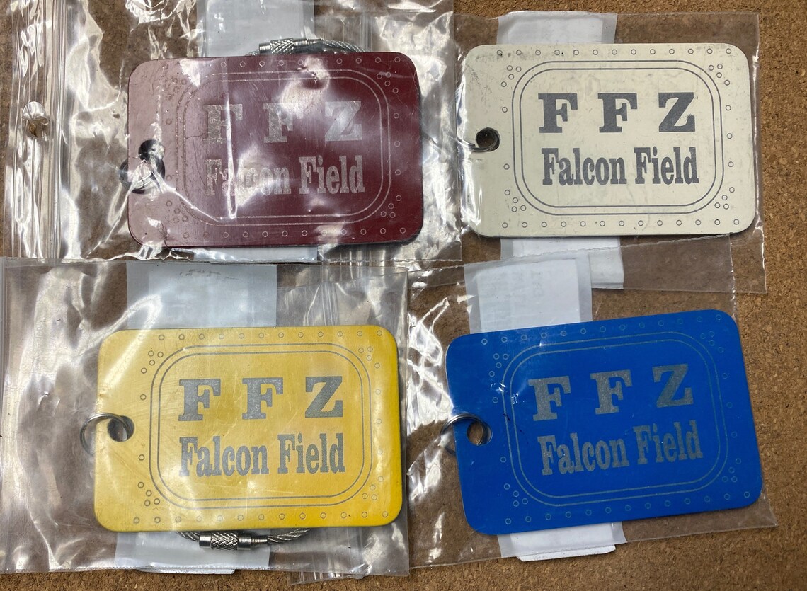 FFZ Falcon Field Luggage Tag - Etsy