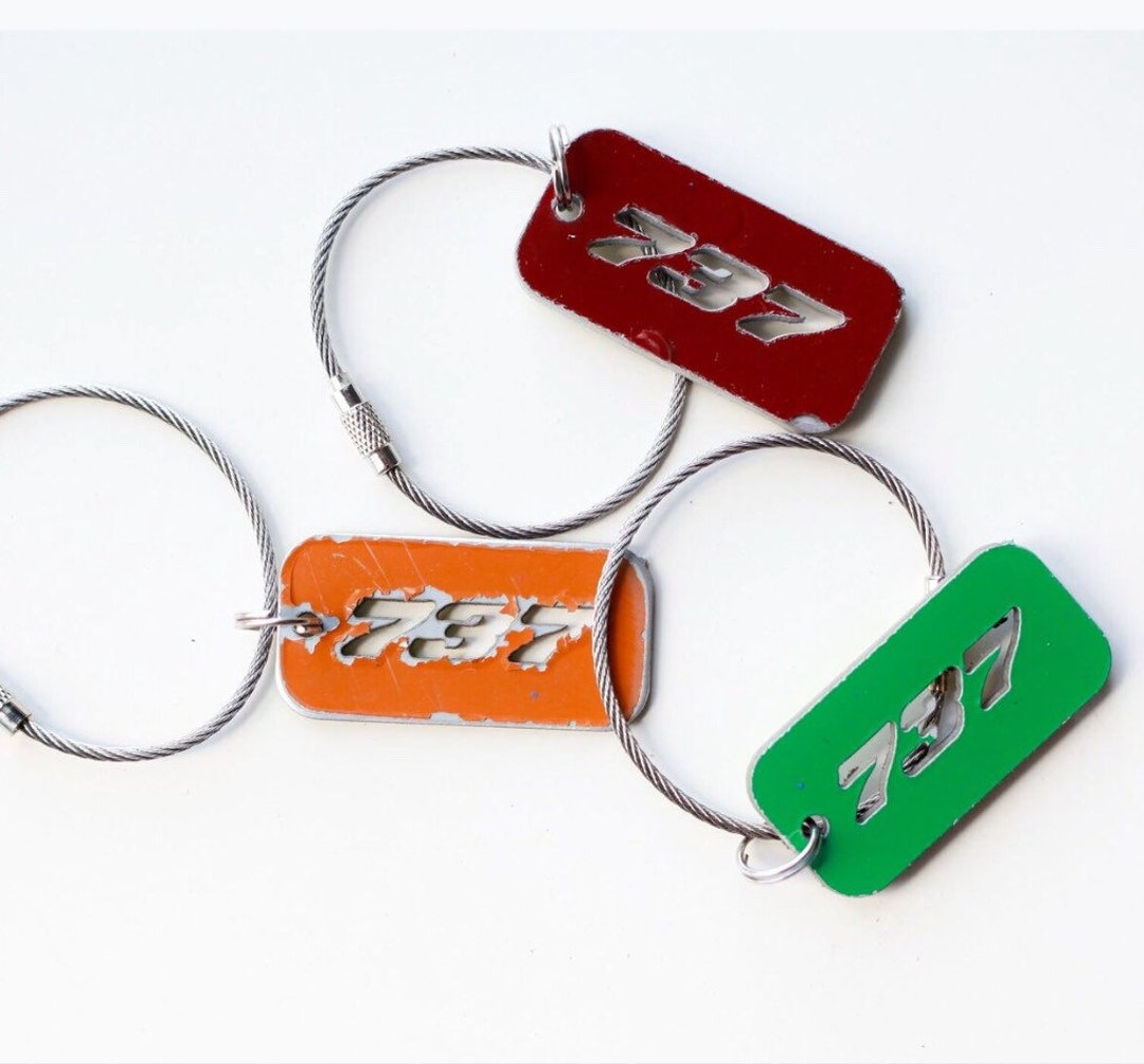 Authentic California One Boeing 737 Fuselage Key Fob - Etsy