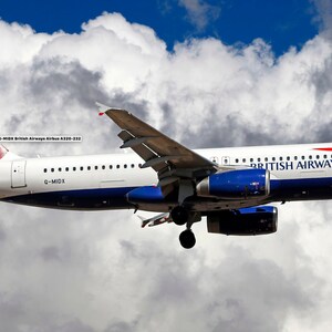 British Airways A320-200 Fuselage Window - Etsy