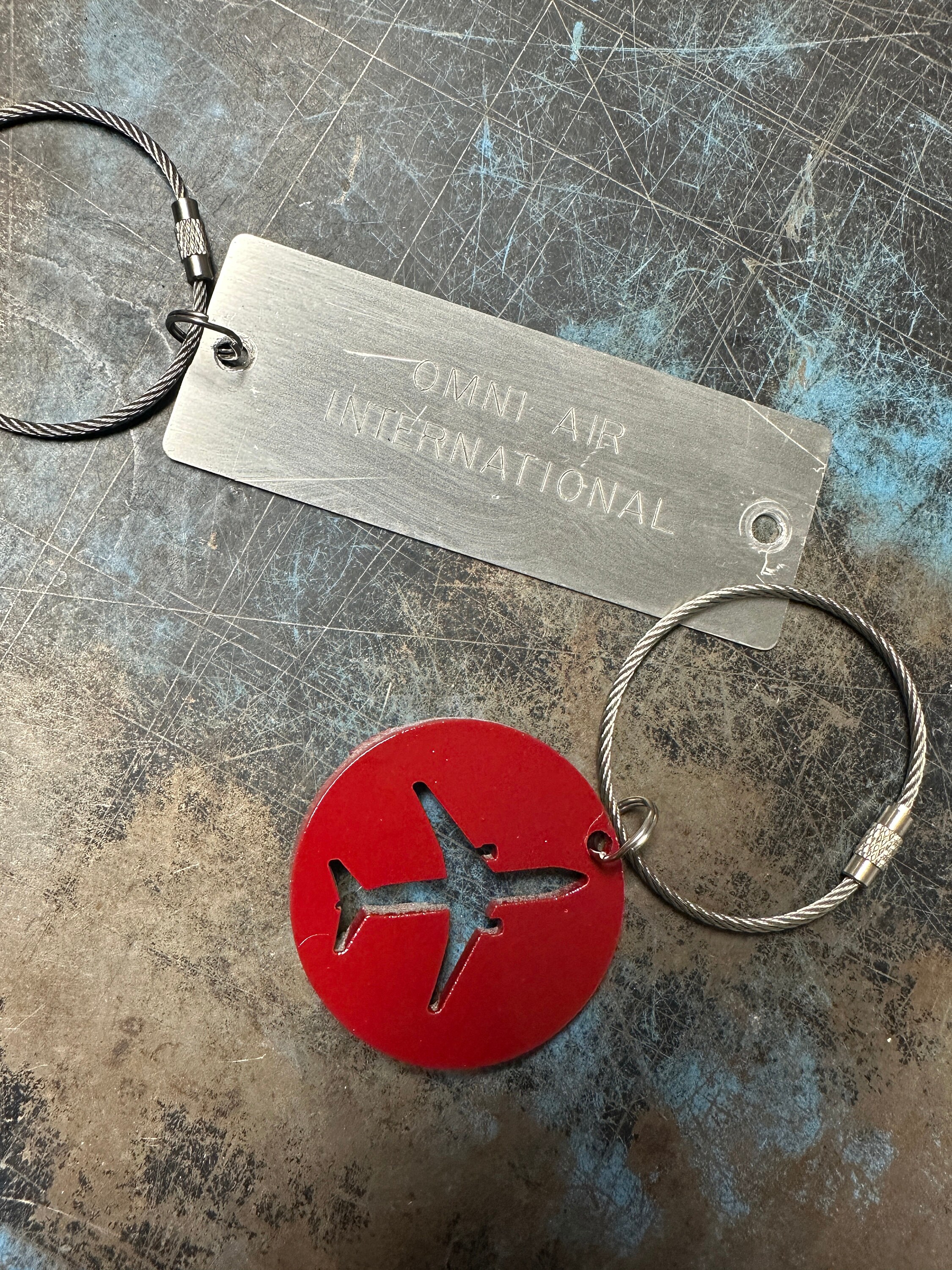 Boeing 777 Skin and Omni Air Galley Face Plate Key Chain Package - Etsy